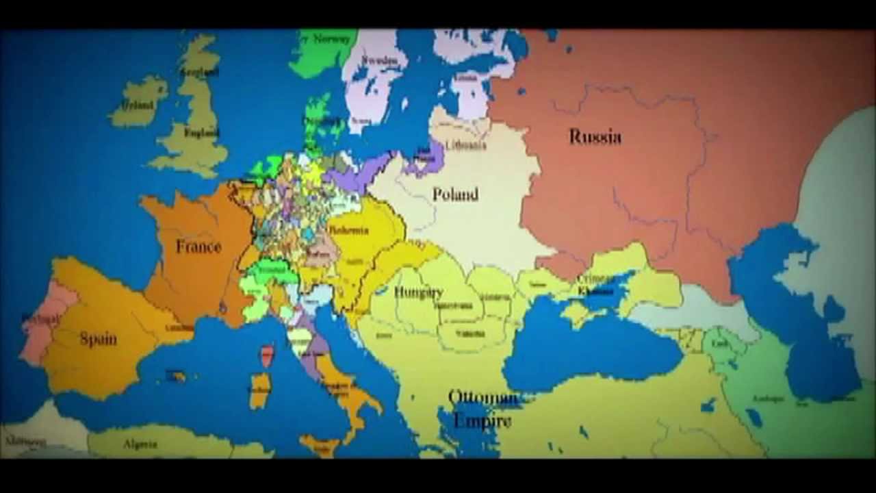 Lietuvos istorija per 3min . Žemėlapis. Europos istorija - YouTube