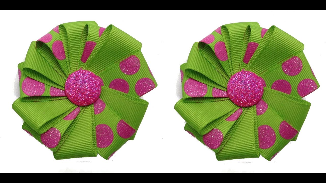 Make A Ribbon Flower Easy DIY Tutorial YouTube make-a-ribbon-flower-easy-diy-tutorial-youtube