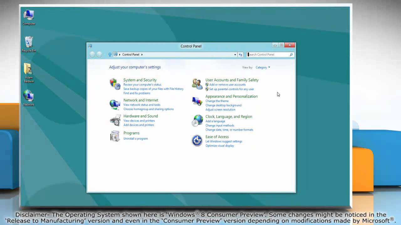 How To Access Control Panel In Windows 8 YouTube how-to-access-control-panel-in-windows-8-youtube