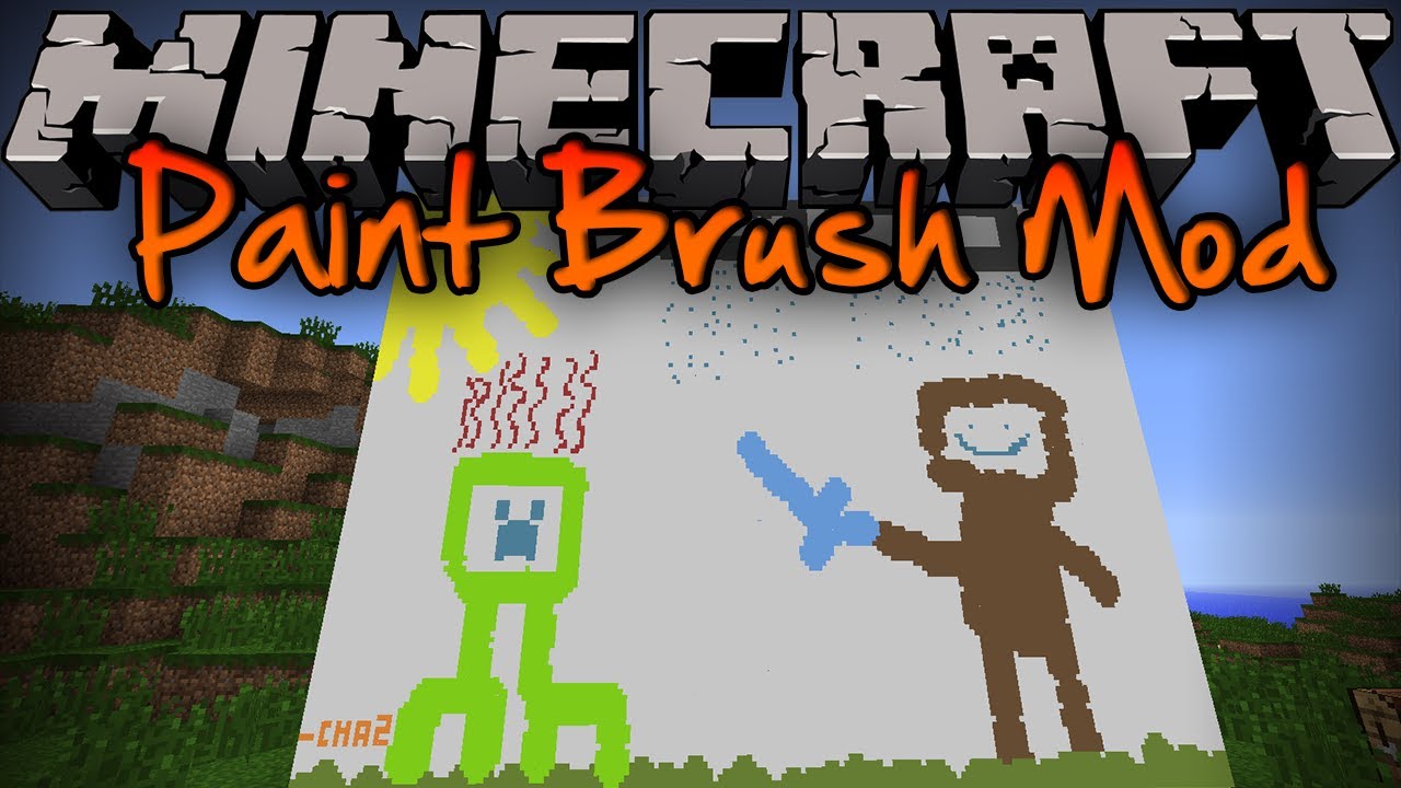 Minecraft Mods PAINT BRUSH MOD PANICLE CRAFT 1 4 7 YouTube minecraft-mods-paint-brush-mod-panicle-craft-1-4-7-youtube