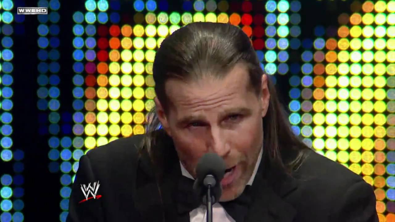WWE Hall of Fame 2011: Shawn Michaels Induction Speech (HD) - YouTube
