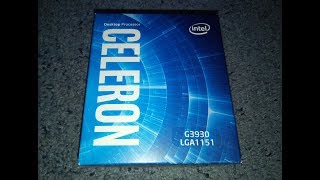 Процессор Intel Celeron G3930
