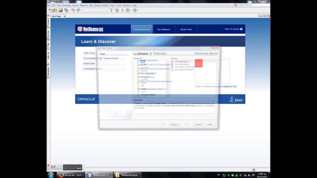 How To Make Executable Jar File In Netbeans Youtube