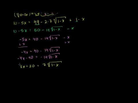 More Involved Radical Equation Example ( Video ) | Algebra | CK-12 ...
