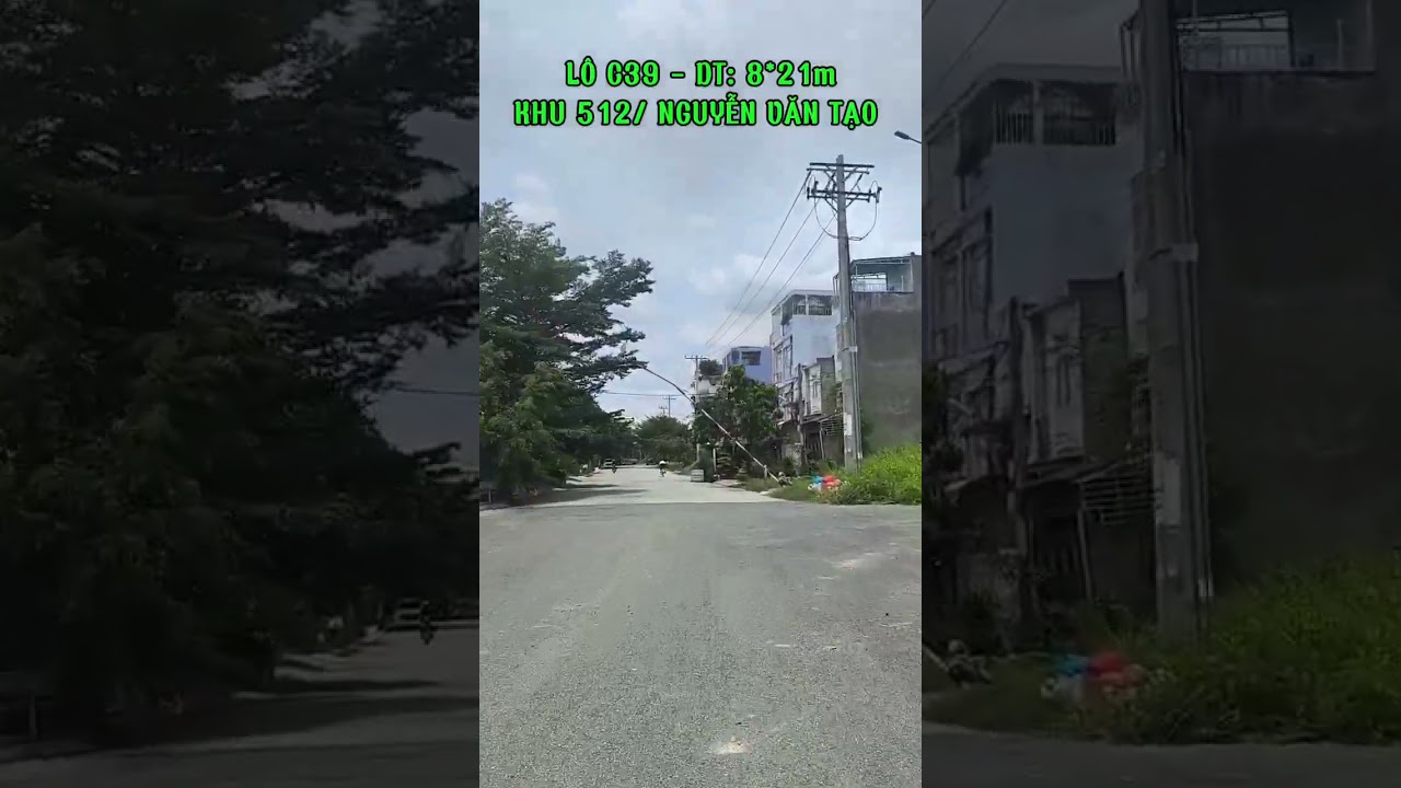 Đất khu Bộ Công An C45, giá: 25tr/m2, DT: 8x21m, 168m2, đường 12m, 512 Nguyễn Văn Tạo, Long Thới