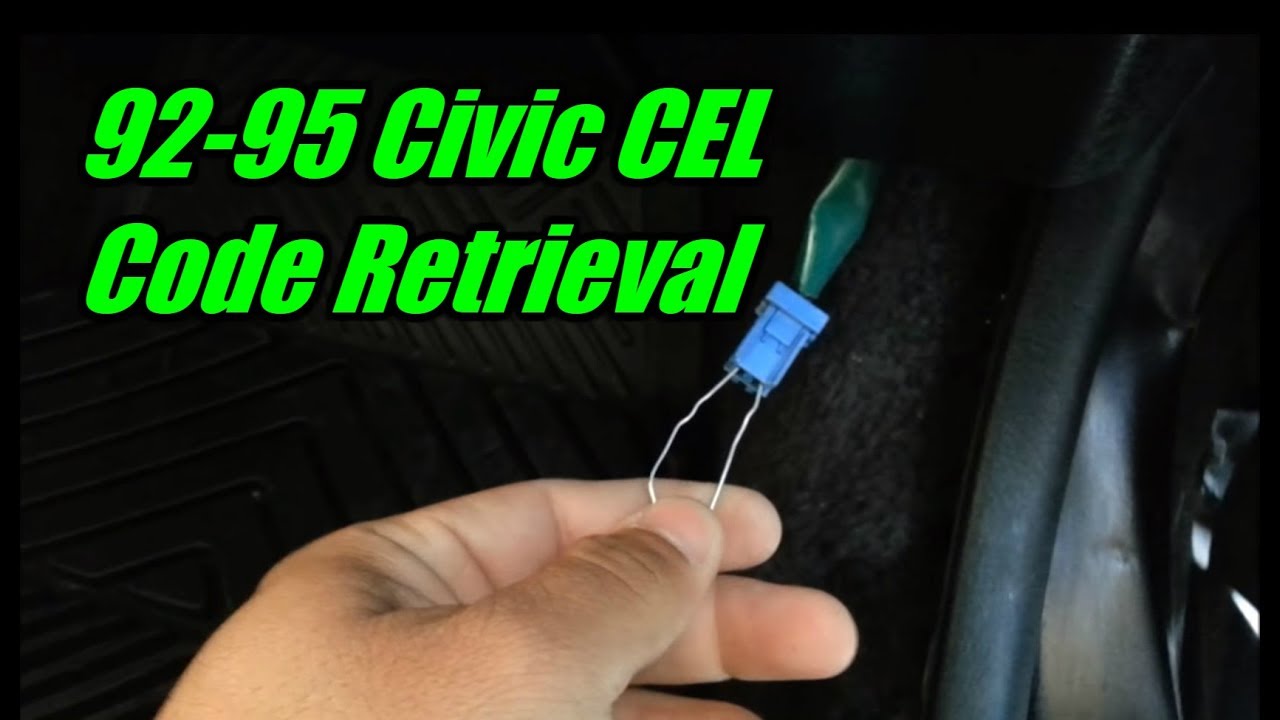 1994 Honda Civic Check Engine Light Code