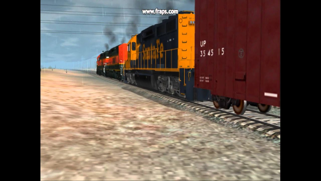 Trainz - BNSF SD40-2 - YouTube