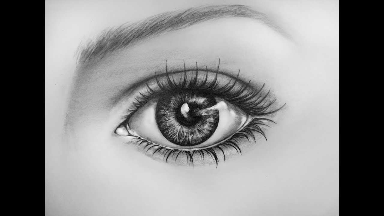 How To Draw An Eye Time Lapse Learn To Draw A Realistic Eye With 