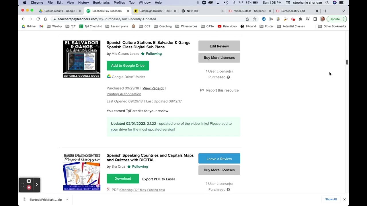 Celebrating Hanukkah in Spanish class - Spanish with Stephanie