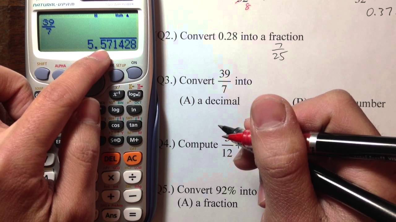  Many Reasons Of Liking The Casio Fx 115ES plus Fractions Mixed 