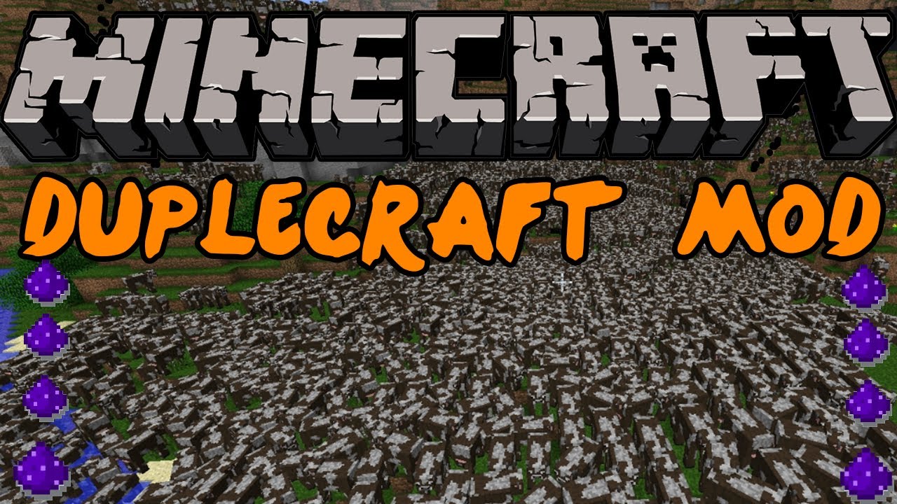 Minecraft Mods - DUPLECRAFT MOD! DUPE MOBS & ITEMS! [1.4.5] - YouTube