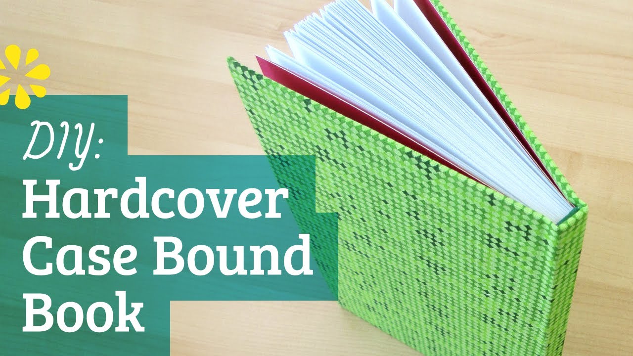How To Make A Hardcover Book Case Binding YouTube