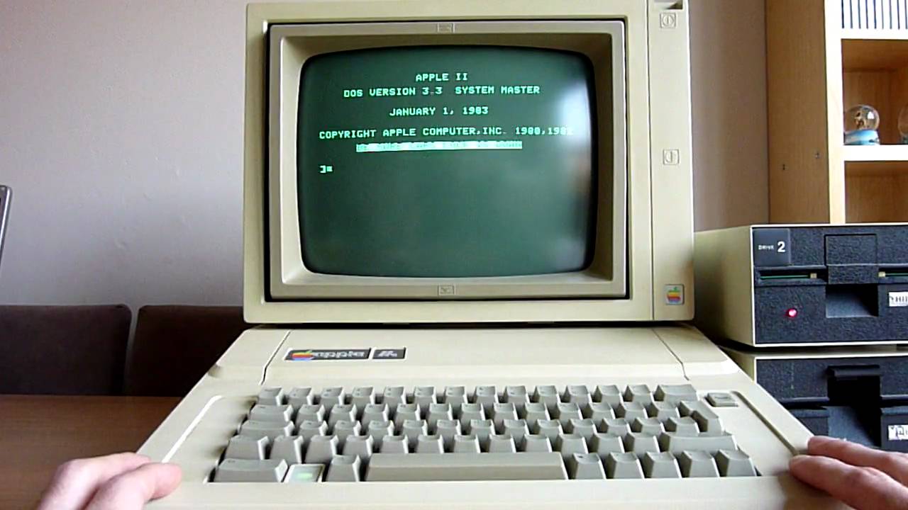 Apple IIe Programming Apple Basic On A 1984 Computer YouTube