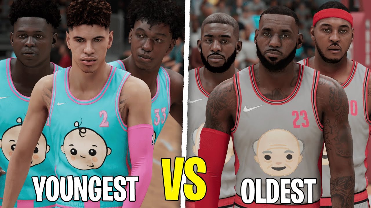 【2K測試】讓現役最老球員隊對陣最年輕球員隊，大戰七場會發生什麼事？ | 相信過程 | 籃球地帶 - FanPiece