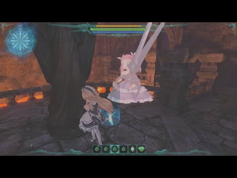 【心得】小魔女諾貝塔 Little Witch Nobeta 正式版 BUG影片分享。(六樓更新第四關動畫BUG) @場外休憩區 哈啦板 - 巴哈姆特