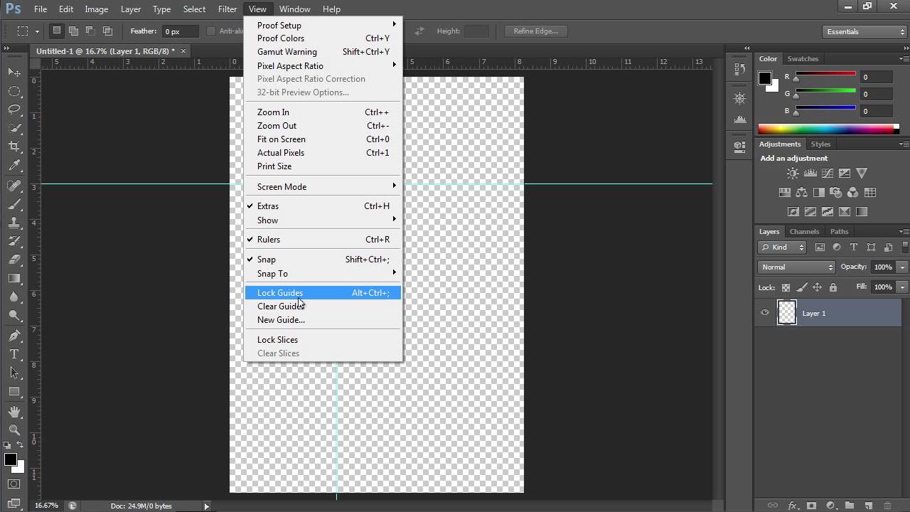 How To Use Ruler Tool In Photoshop CS6 YouTube