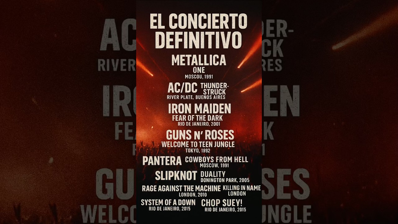 🎸 20 canciones de hard rock y heavy metal que levantan el ánimo y te ...