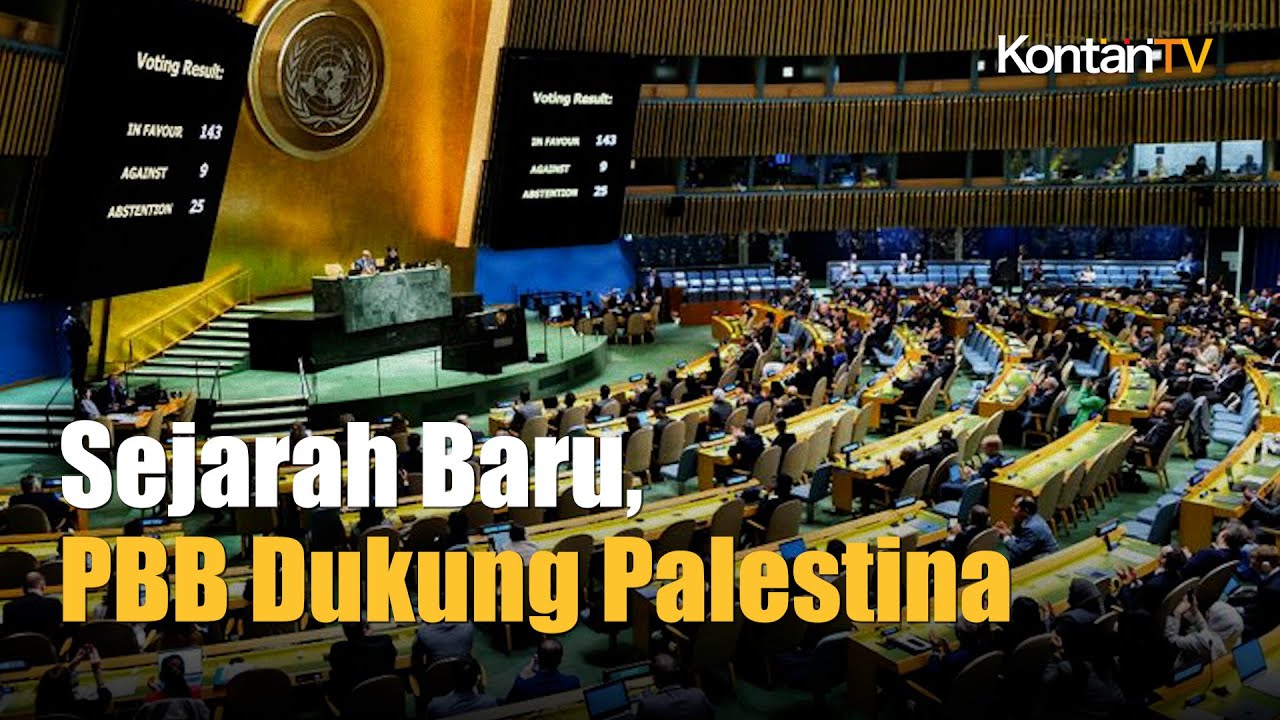 Resolusi Majelis Umum PBB: Palestina Memenuhi Syarat untuk Menjadi ...