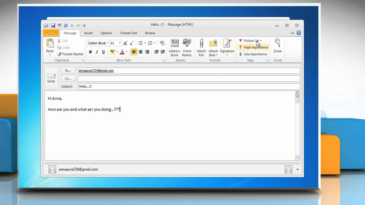 Outlook 2010 Turn Grammar Check And Spell Check On And Off YouTube