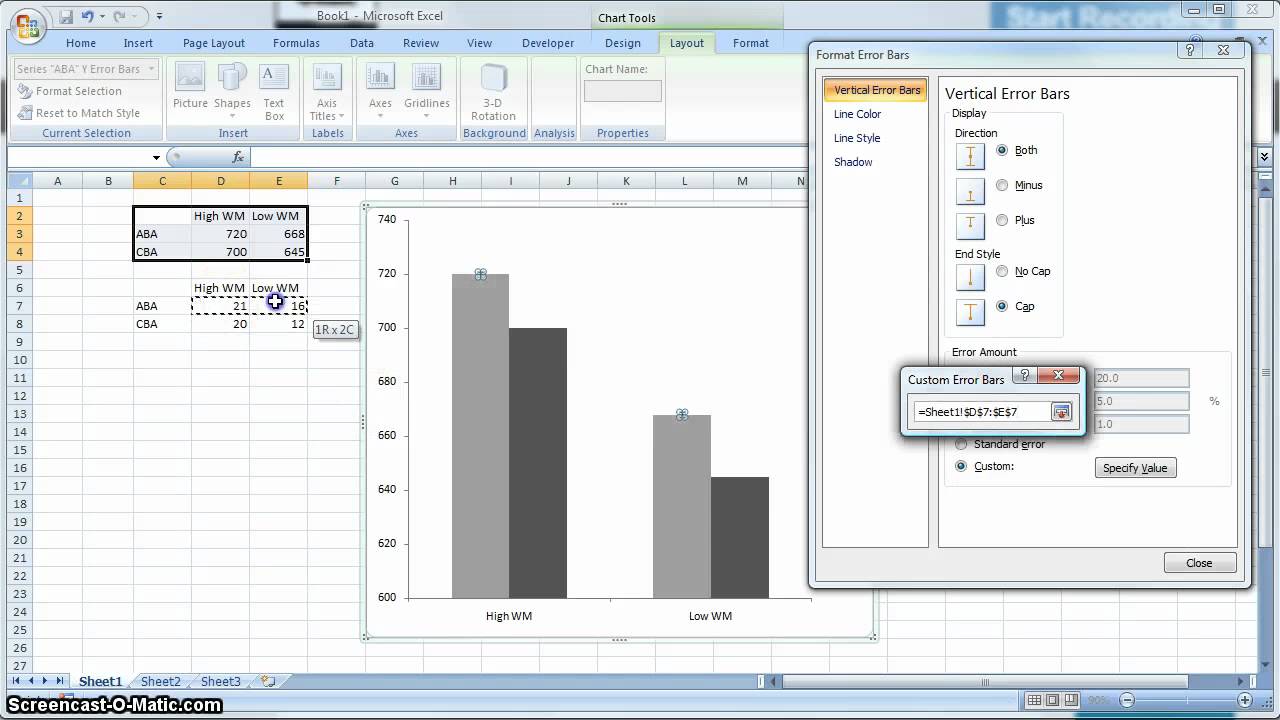 APA style Graph In Excel 2007 YouTube