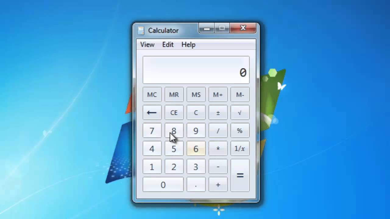 How To Calculate Percentage On Computer s Calculator YouTube