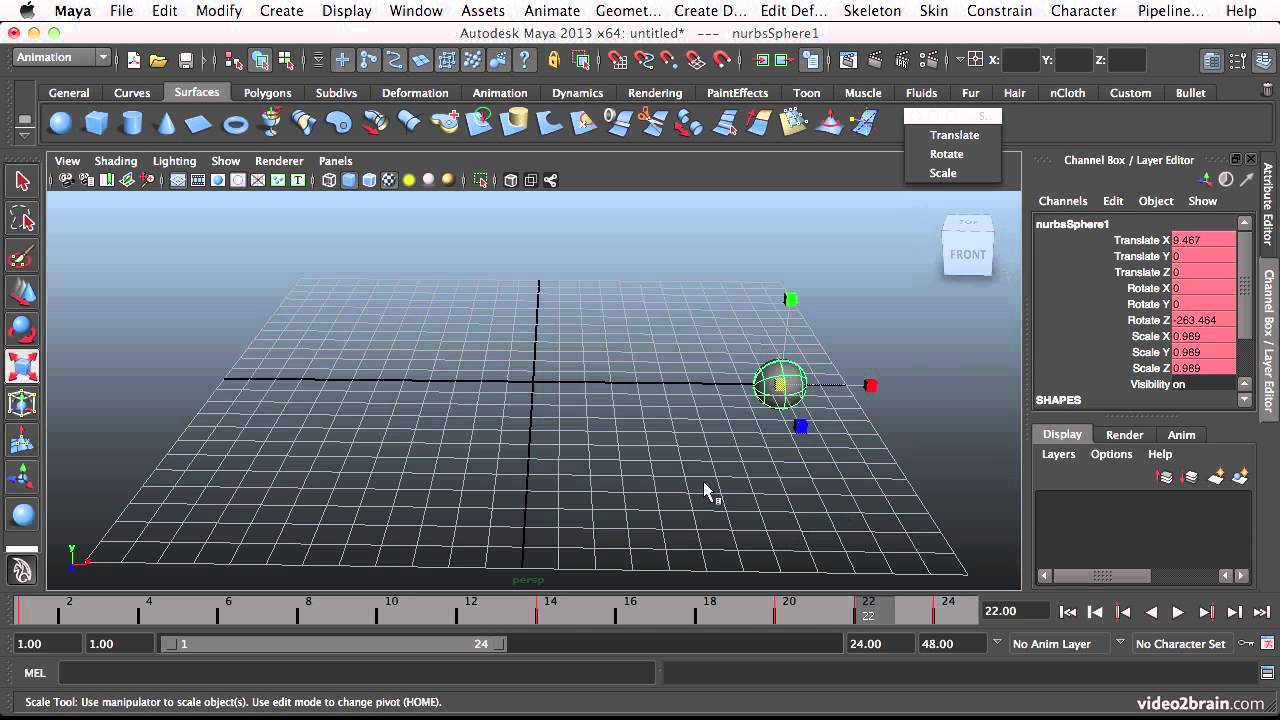 Keyframe Animation Basics In Maya 2013 YouTube Keyframe Animation Basics In Maya 2013 YouTube