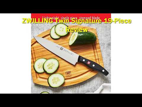 ZWILLING Twin Signature Knife Set 30782-000 Henckels Kitchen Knives
