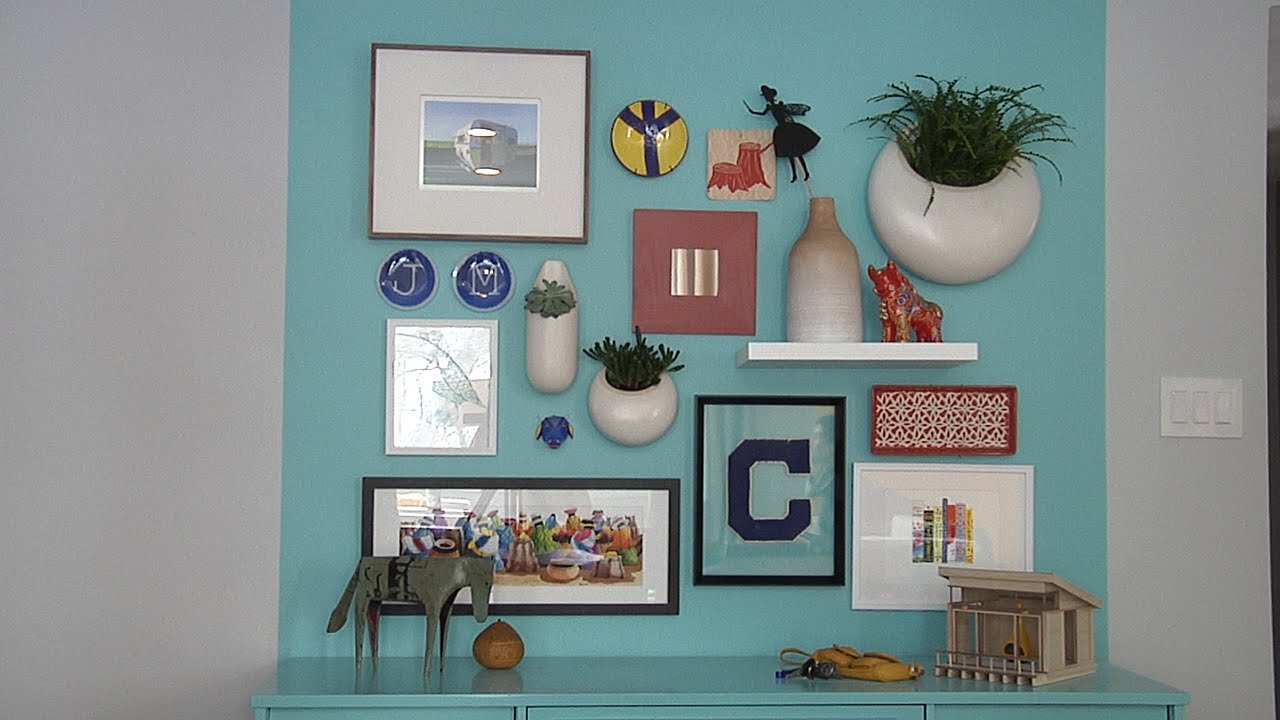 How To Arrange Pictures On A Wall YouTube