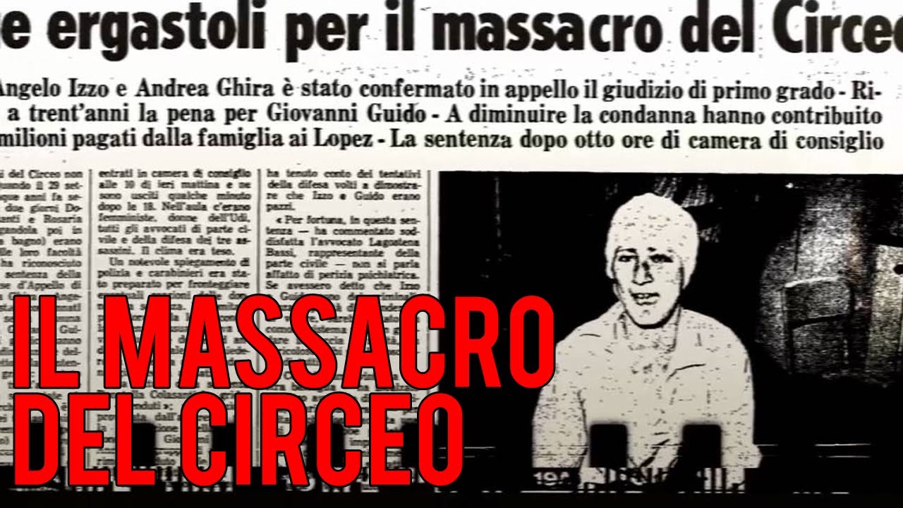 IL MASSACRO DEL CIRCEO: DONATELLA COLASANTI RACCONTA - YouTube