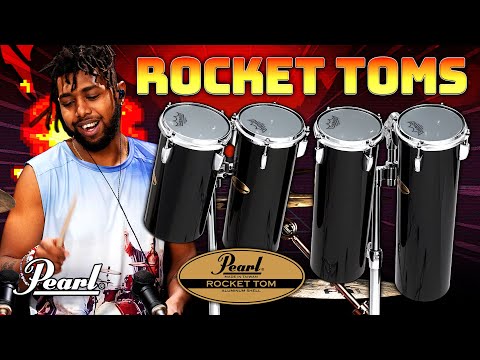 Pearl Rocket Toms