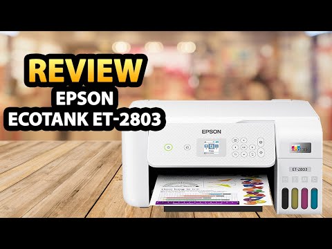 Epson EcoTank ET-2803 Wireless All-in-One Printer Epson EcoTank ET-2803 ...
