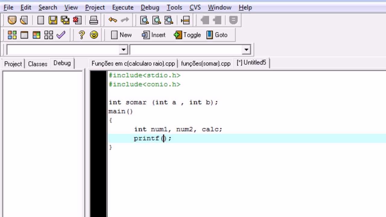 COMO FAZER UMA FUNÇÃO DE SOMA EM C - YouTube