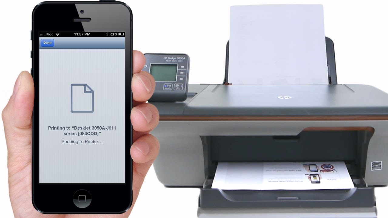 How To Print To ANY Printer From IPhone IPod IPad Via Windows YouTube