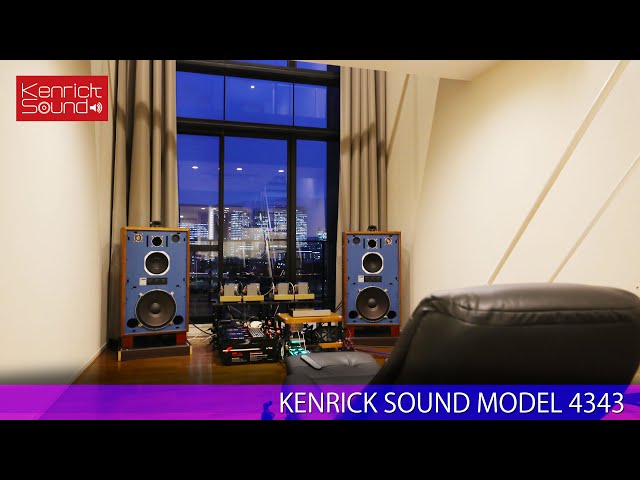 トワイライトタイムにケンリックサウンドのJBLで聴く音楽と極上のひととき Exquisite twilight hour with playing KENRICK SOUND JBL 4343 ...