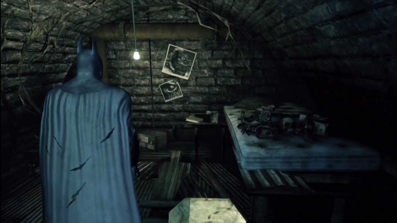 Batman Arkham City Killer Croc Lair Youtube