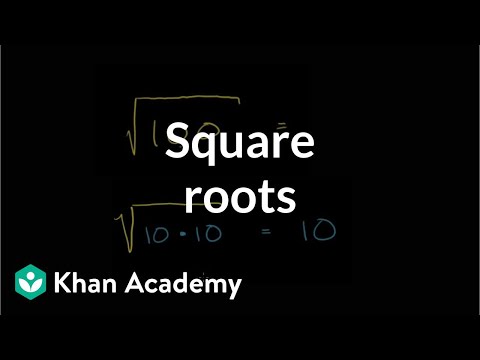 Understanding Square Roots ( Video ) | Arithmetic | CK-12 Foundation