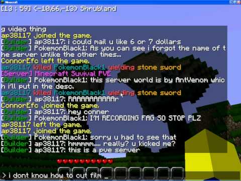 Cool Minecraft Server (That's the name of the server, deal) - YouTube