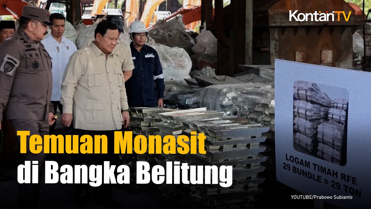 Presiden Bongkar Tambang Ilegal, Temukan Harta Karun Monasit!