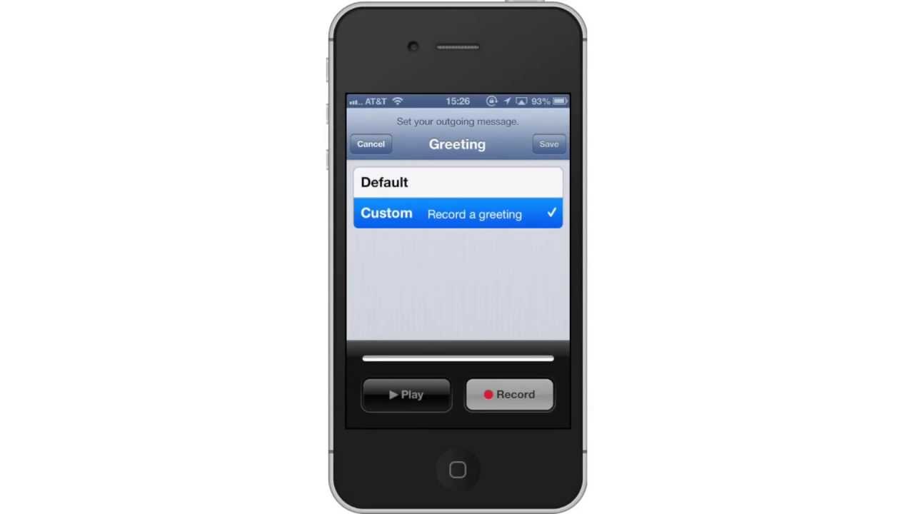 How To Set Up Voicemail To IPhone YouTube