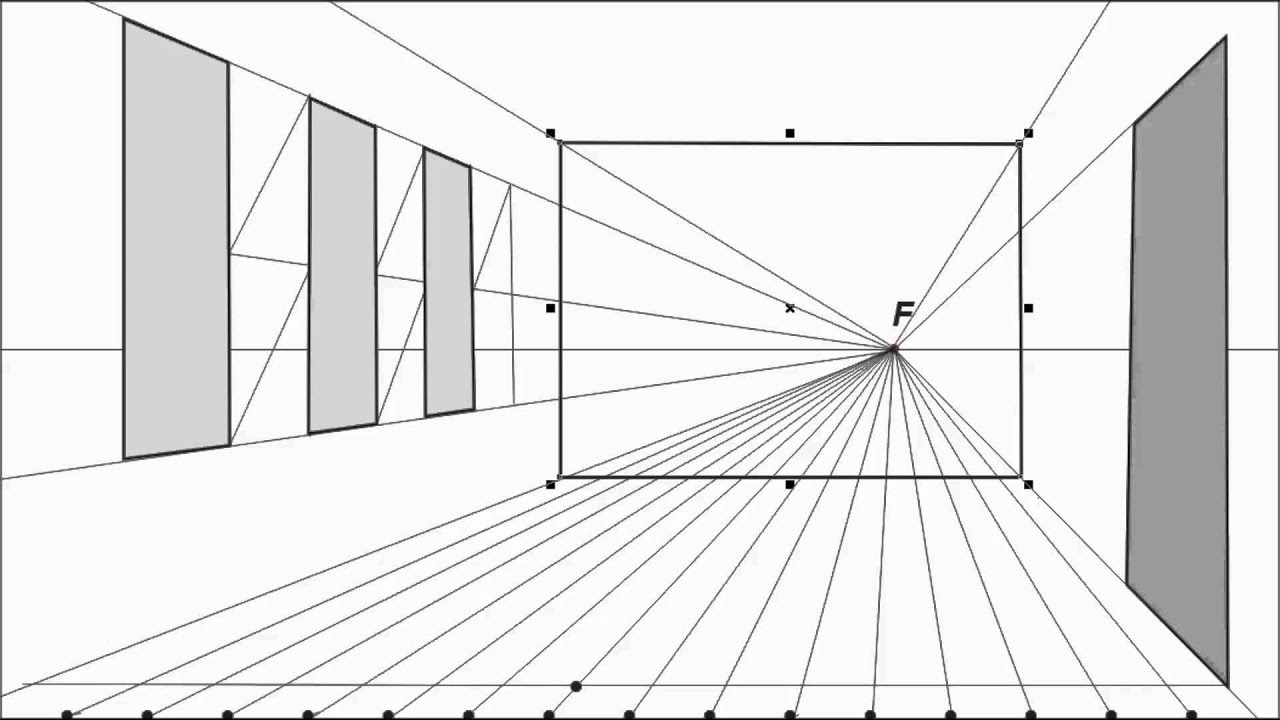 How To Draw With One Point Perspective YouTube