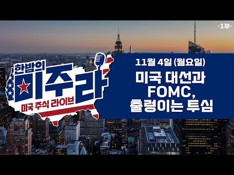 미국 대선과 FOMC, 출렁이는 투심_2024년 11월 4일(월)_1부 - DealSite경제TV