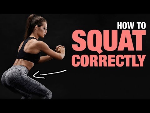 How To Squat Correctly (PROPER SQUATS FORM) – Debra Chan's Blog