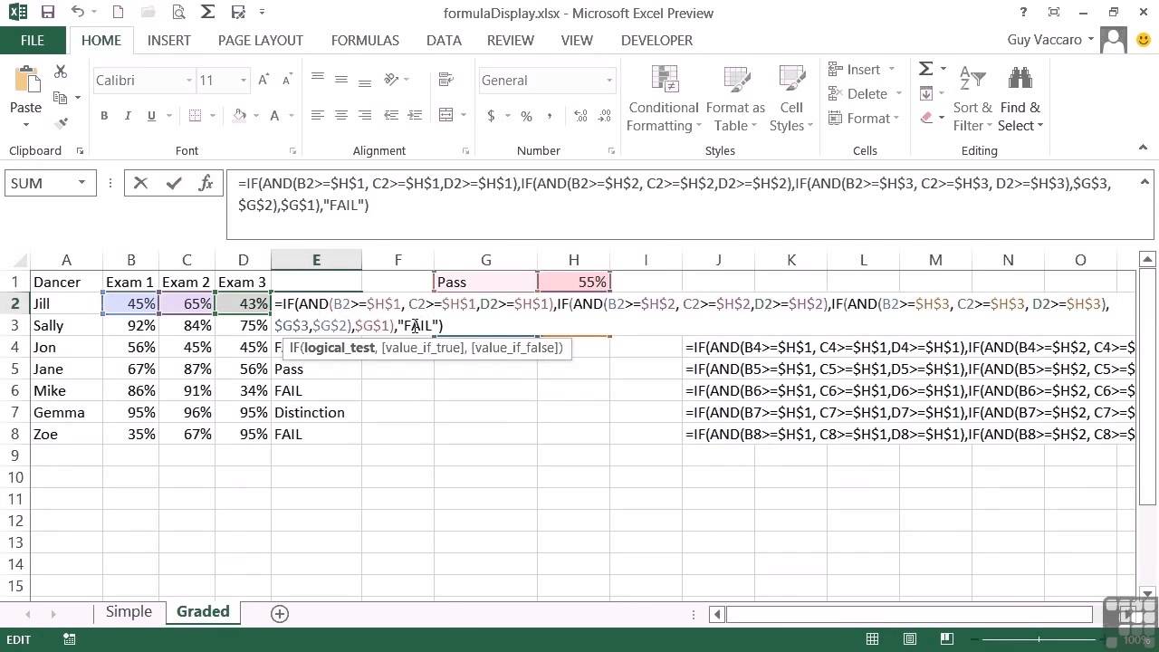Download Free Free Download Ms Excel Functions Formulas Krggett