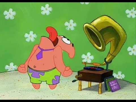 Patrick Star dancing - YouTube
