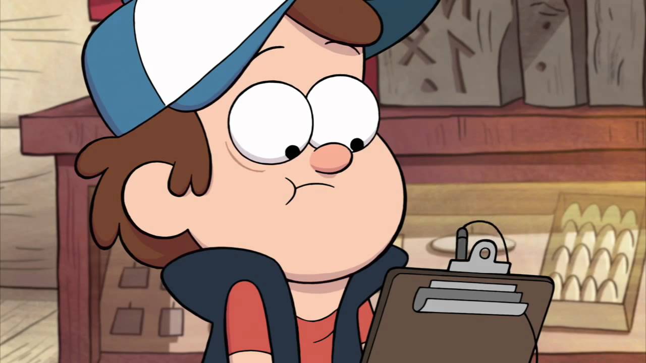 Dipper Pretending To Write Something Down YouTube dipper-pretending-to-write-something-down-youtube