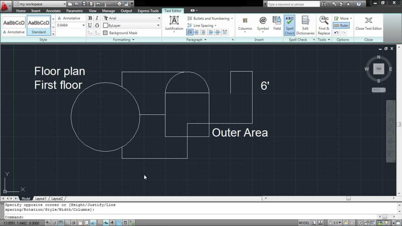 How To Enter Text In AutoCAD YouTube
