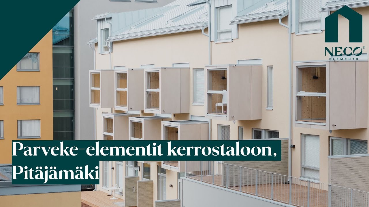 Neco Elements – Lyhennä rakennusaikaa puuelementeillä