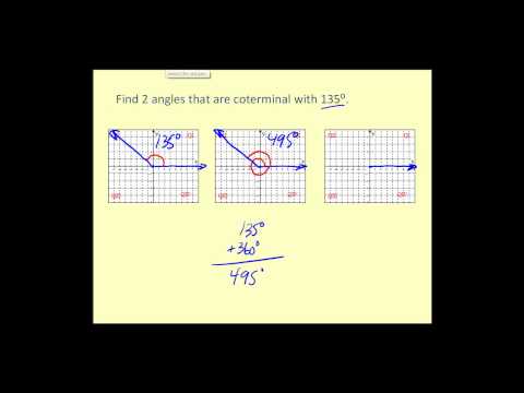 Angles in Standard Position ( Video ) | Trigonometry | CK-12 Foundation