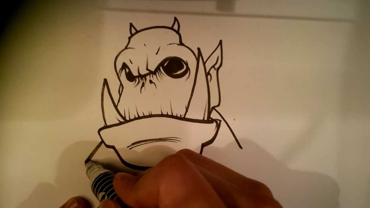 Random Monster Easy THings To Draw YouTube