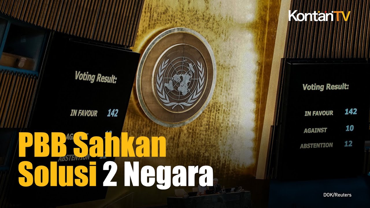 PBB Sahkan Deklarasi New York, Indonesia Dukung Solusi Dua Negara, Palestina Merdeka
